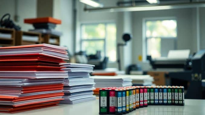 Guida alla scelta di carta e inchiostri per stampa offset professionale